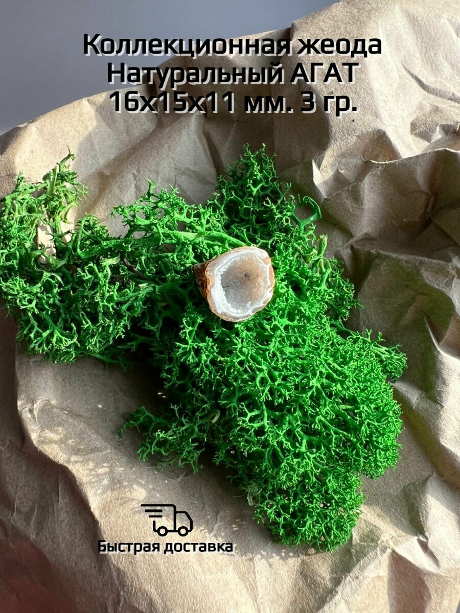 Коллекционная жеода натурального камня Агат