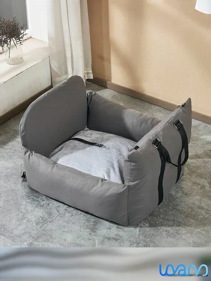 Автокресло для собак в машину, автогамак для животных, перевозка для собак до 10 кг, лежанка, лежак в машину