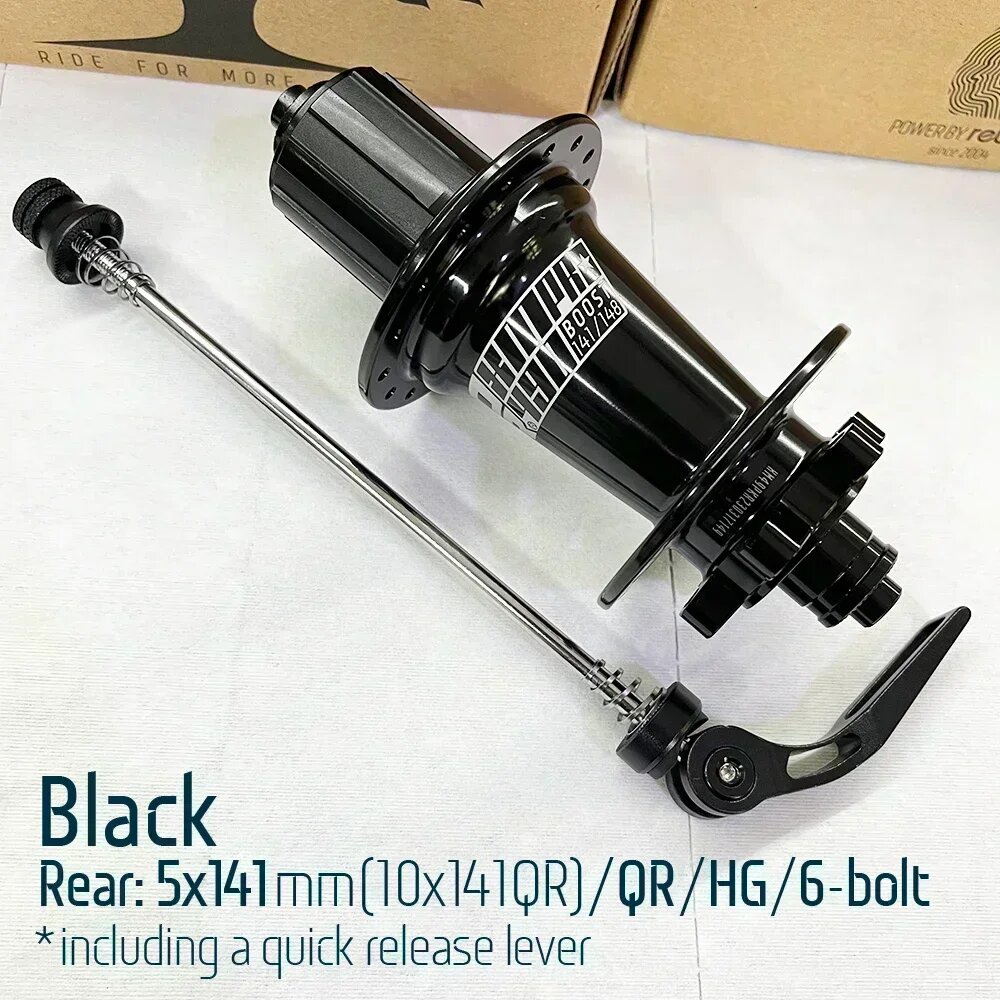 Koozer XM490 Pro K7 задняя втулка MTB черная 32H 141 boost HG