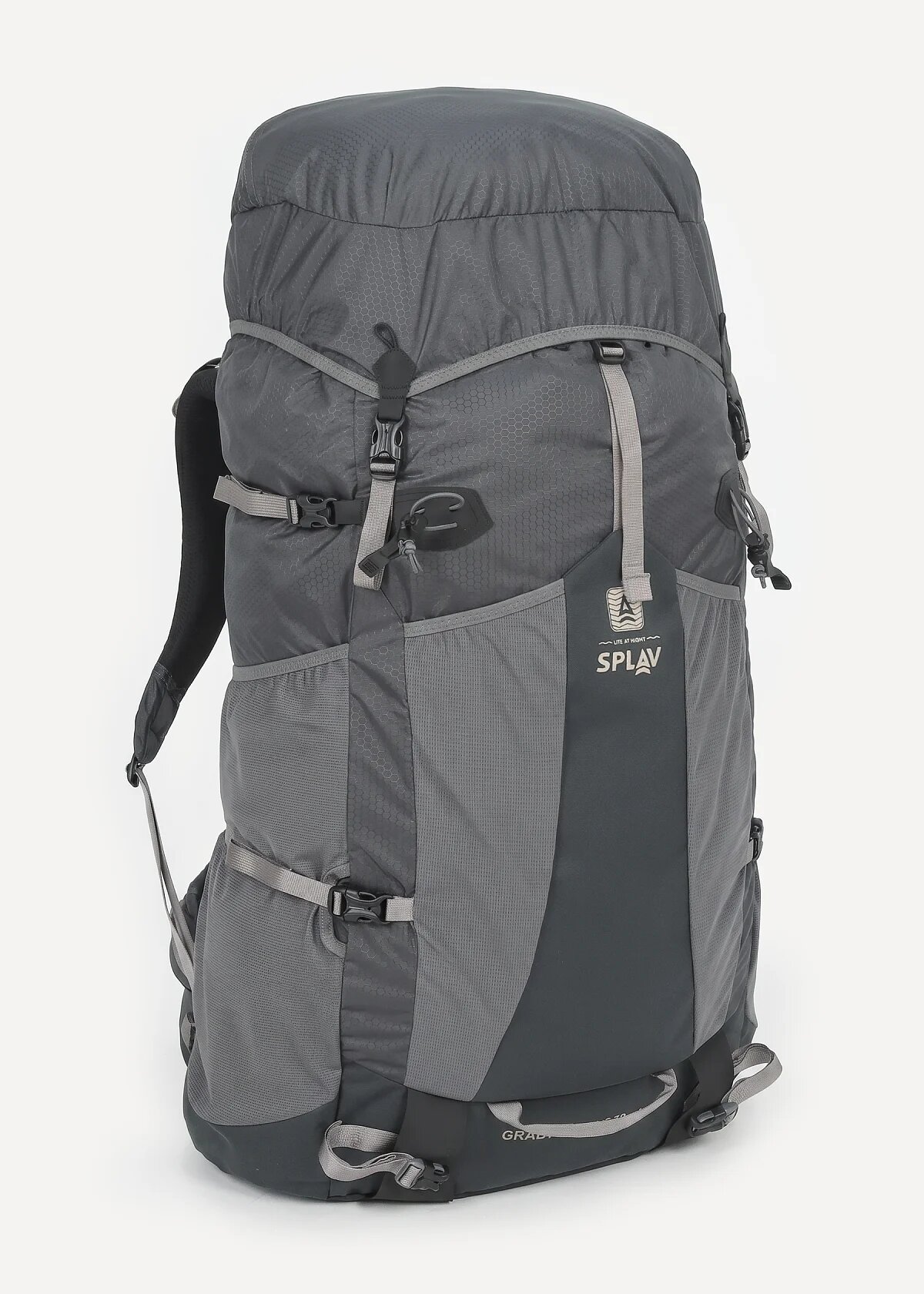 Рюкзак Сплав Gradient Light 70 v2 S серый, треккинговый