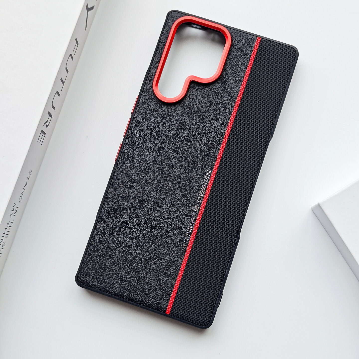 Чехол для Nubia Red Magic 11 Pro / Nubia Red Magic 11 Pro+, soft touch, чехол-кардиомонитор, искусственная кожа, поликарбонат (PC), защита камеры, ударопрочный, усиленные углы, Nubia,
