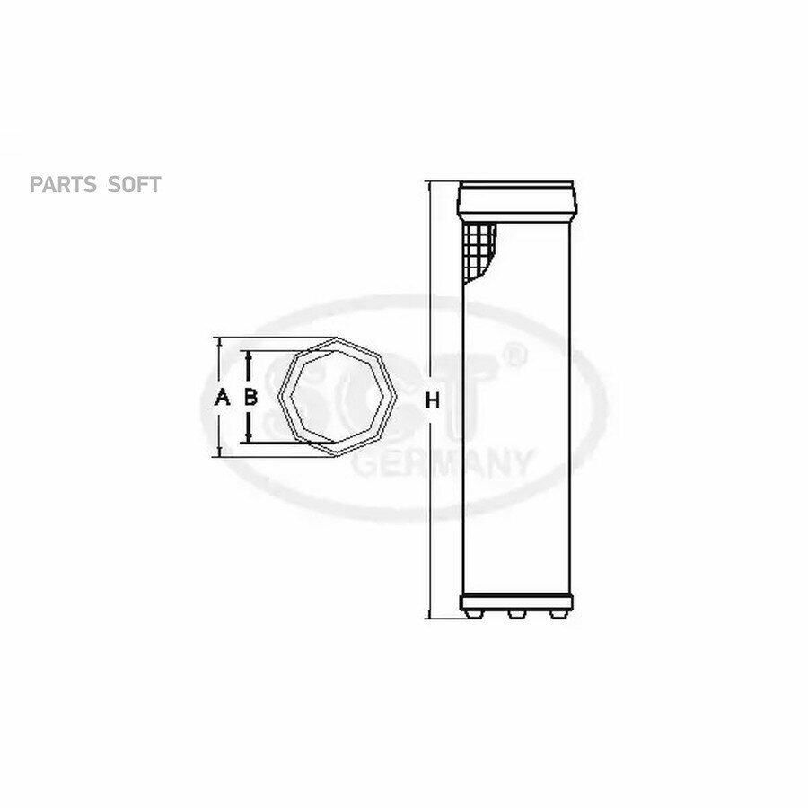 SCT SW 3900 Топливный фильтр SW3900 от официального дистрибьютора, SCT GERMANY, артикул SW3900