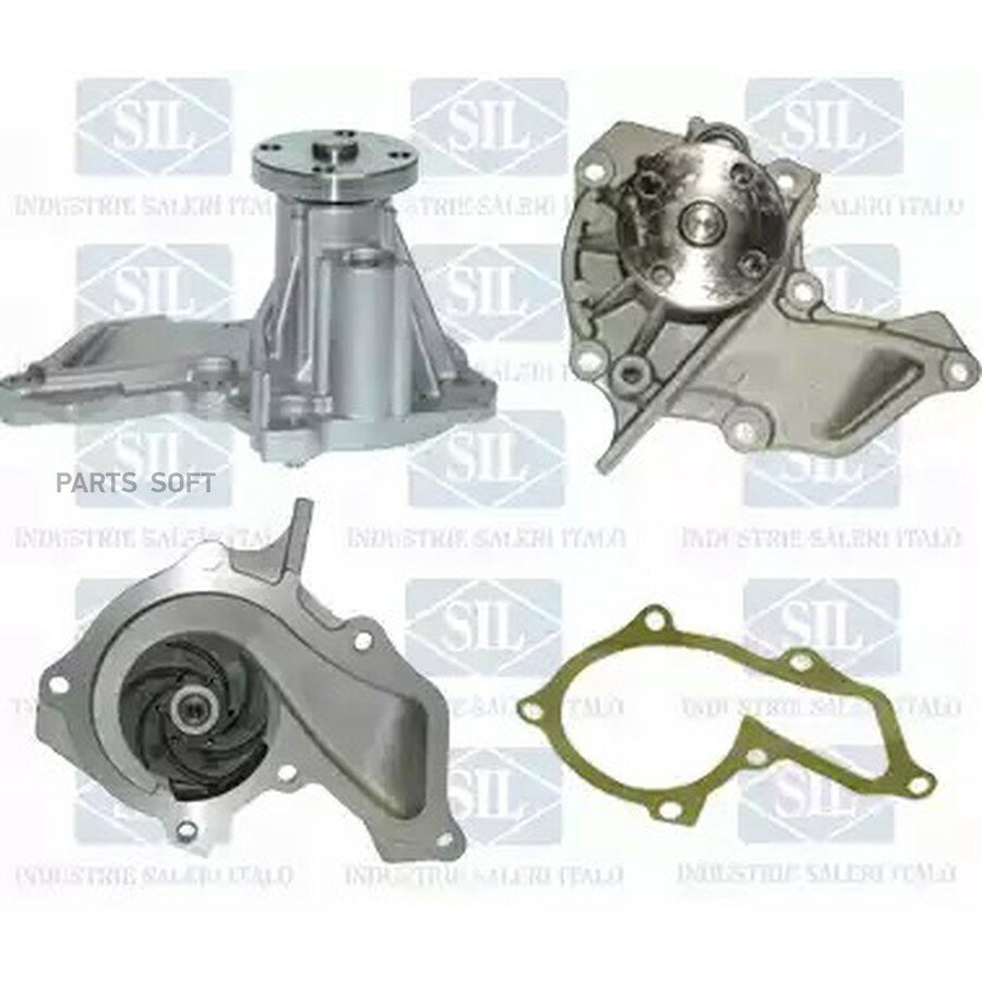 Насос водяной Ford C-max/Fiesta/Focus C-max/Fusion/Mondeo 1.2-1.6i 95> от официального дистрибьютора, SALERI SIL, артикул PA848