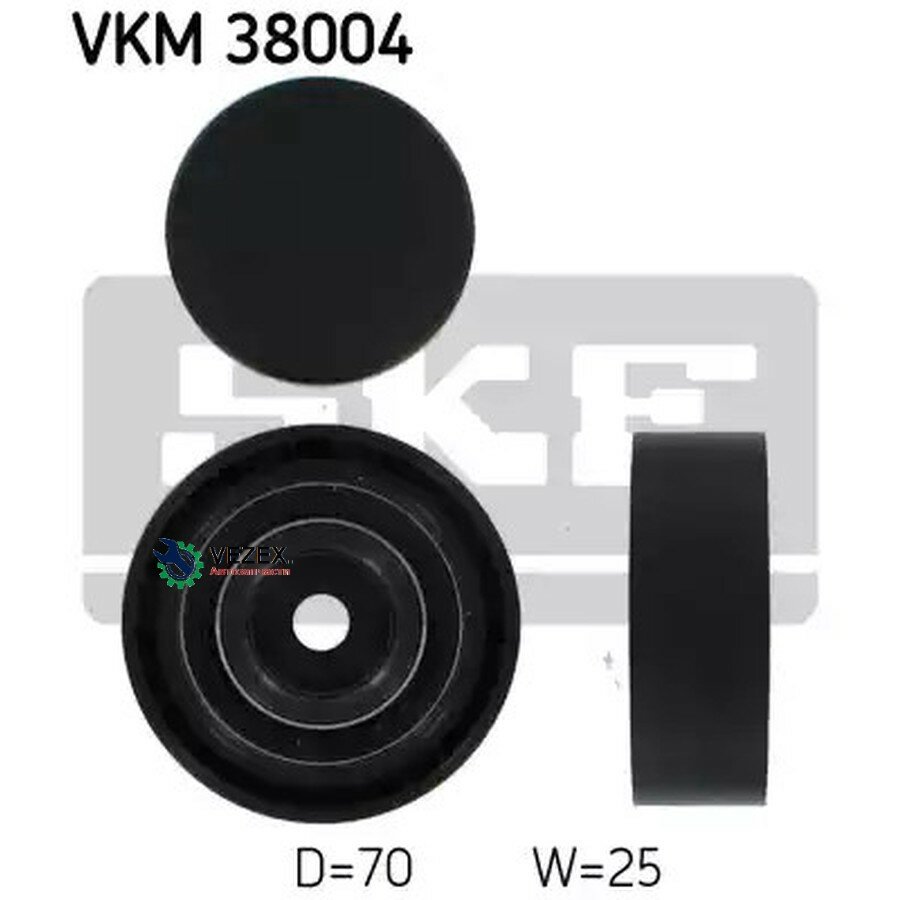 SKF VKM38004 Ролик натяжителя