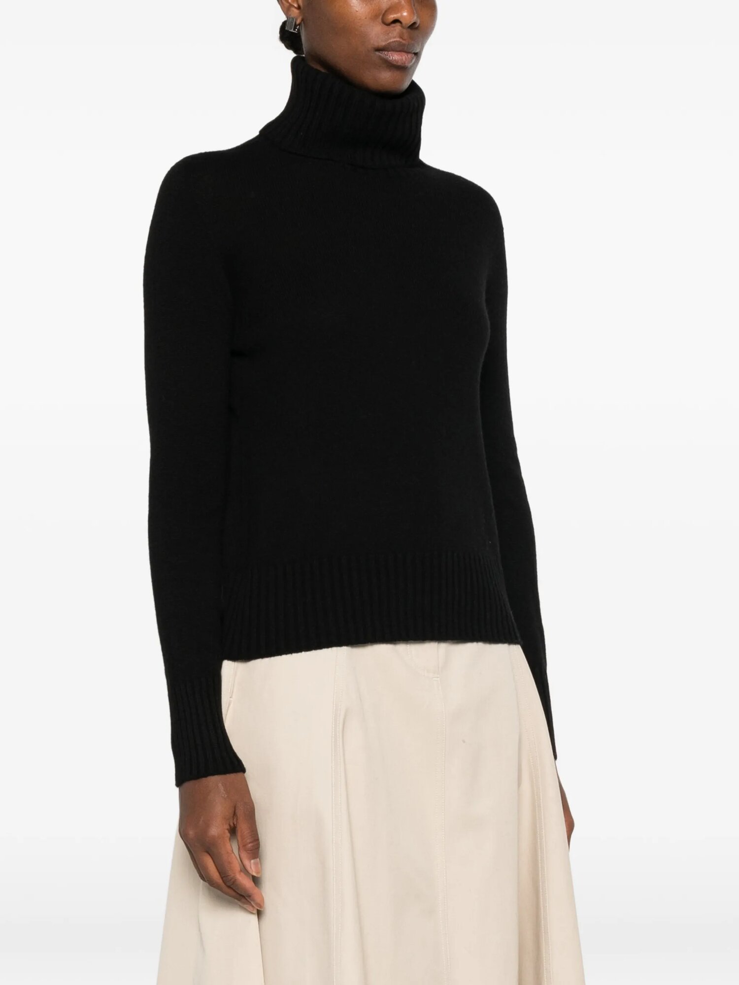 Свитер ARAGONA Roll-neck ribbed-trim sweater, размер 44 — фото 1