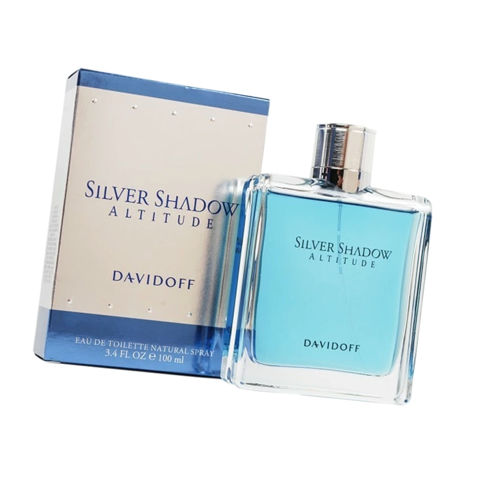 Davidoff Silver Shadow Altitude 100 мл - мужская туалетная вода Давыдов Сильвер Шедоу