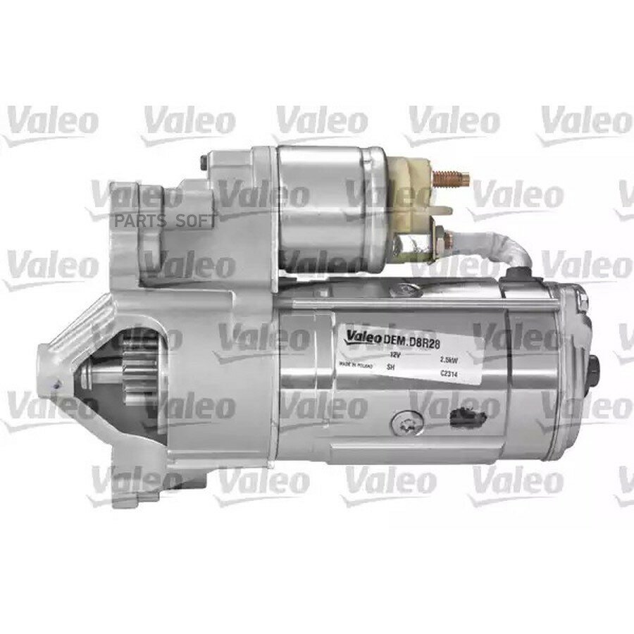 Стартер от официального дистрибьютора, VALEO, артикул 438200