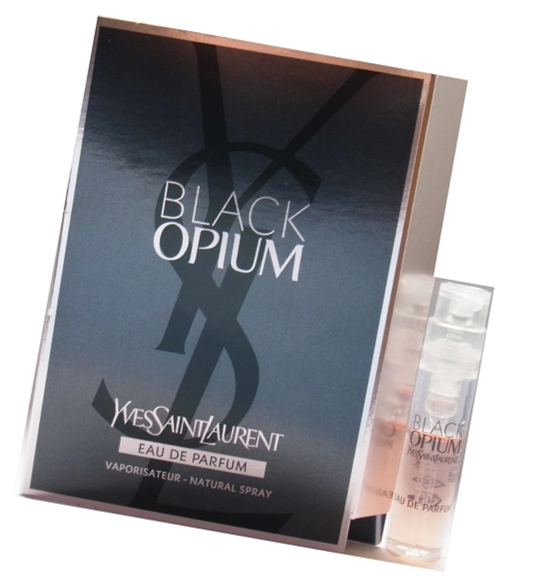 Парфюмерная вода Ysl Black Opium 1.2 мл пробник женская - Ив Сен Лоран Блэк Опиум миниатюра