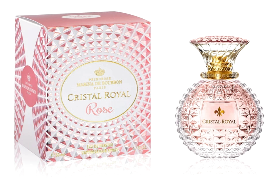 Princesse Marina De Bourbon Cristal Royal Rose 50 мл eau De parfum - Марина Бурбон Кристалл Роза