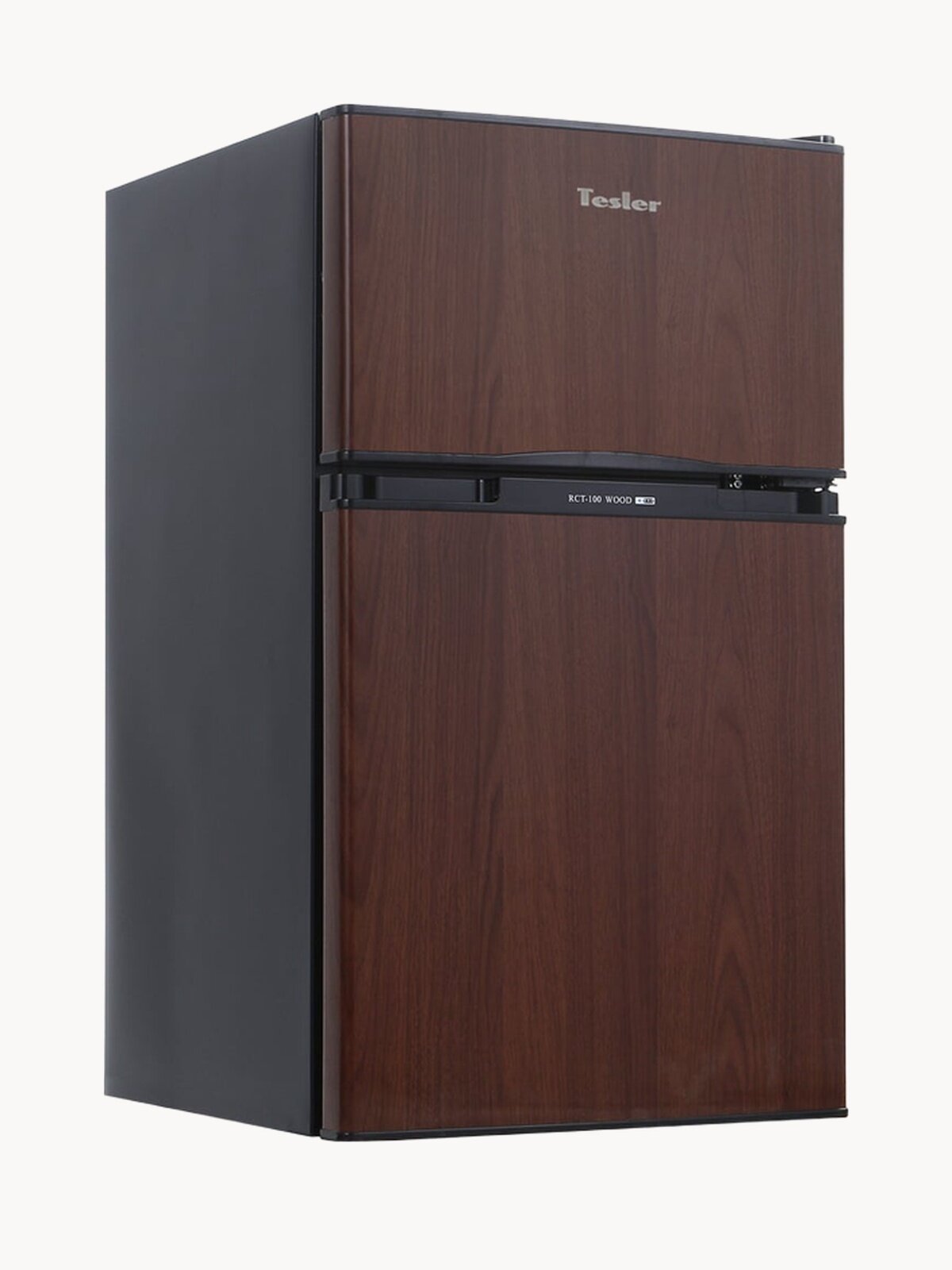 Холодильник TESLER RCT-100 WOOD, овощей и фруктов