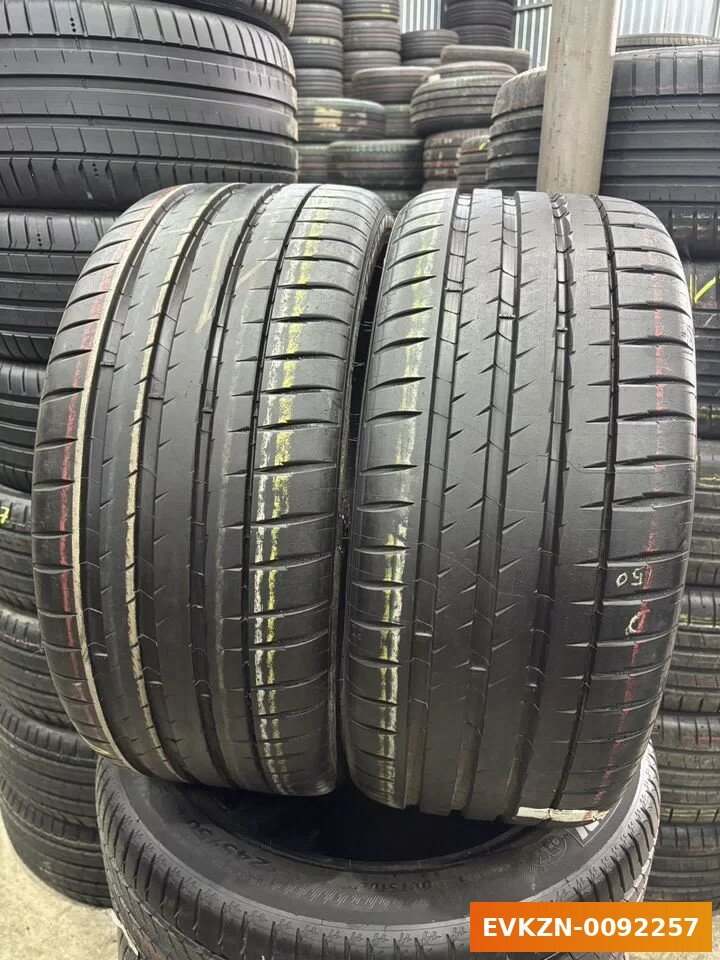 Комплект (2 шт) летних БУ шин Michelin Pilot Sport 4 S 245/35 R20 5% износ 8215056544