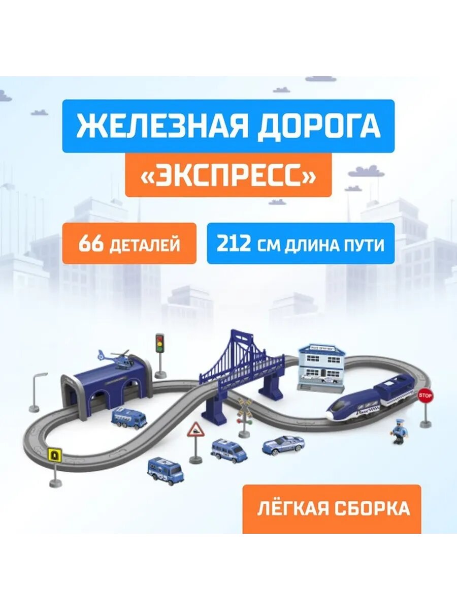 Детская железная дорога для малышей
