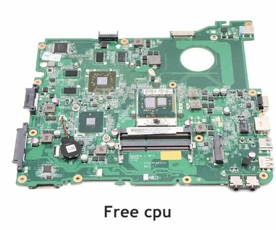 DA0ZRCMB6C0 для Aspire E732 Материнская плата ноутбука HM55 DDR3 HD5650M графический процессор Бесплатный процессор