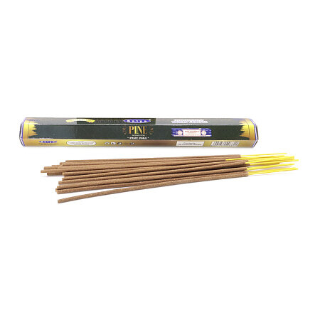 PINE, Satya (Благовония сосна, Сатья), шестигранник, 20 палочек.