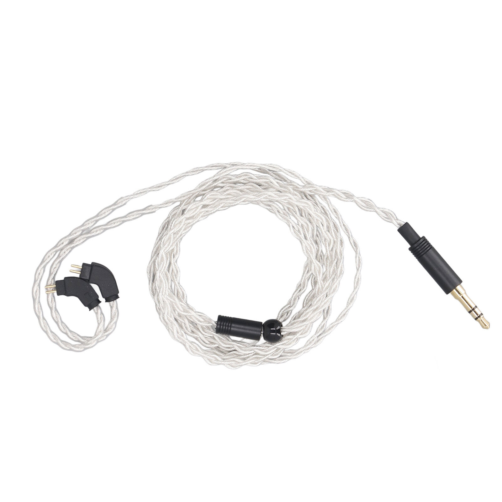 3,5 мм на 2-контактный кабель для наушников, посеребренная медь, 0,78 мм для TFZ QDC KZ AS12 AS16 ZSX ZSN ZS10 Pro EDX UE 18Pro TRN CCA