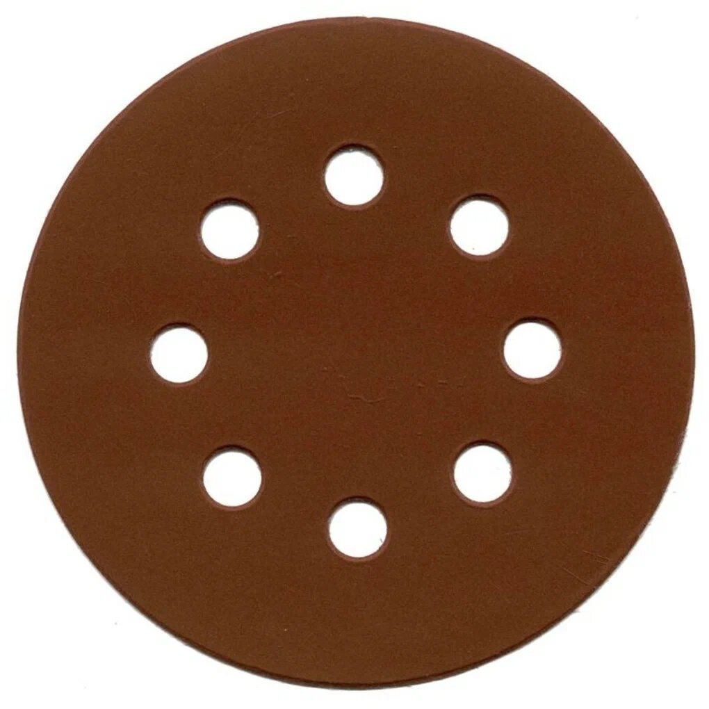 Шлифовальный круг idavenik , P150, с липучкой, с отверстиями, 125 x 1 мм, 100 шт