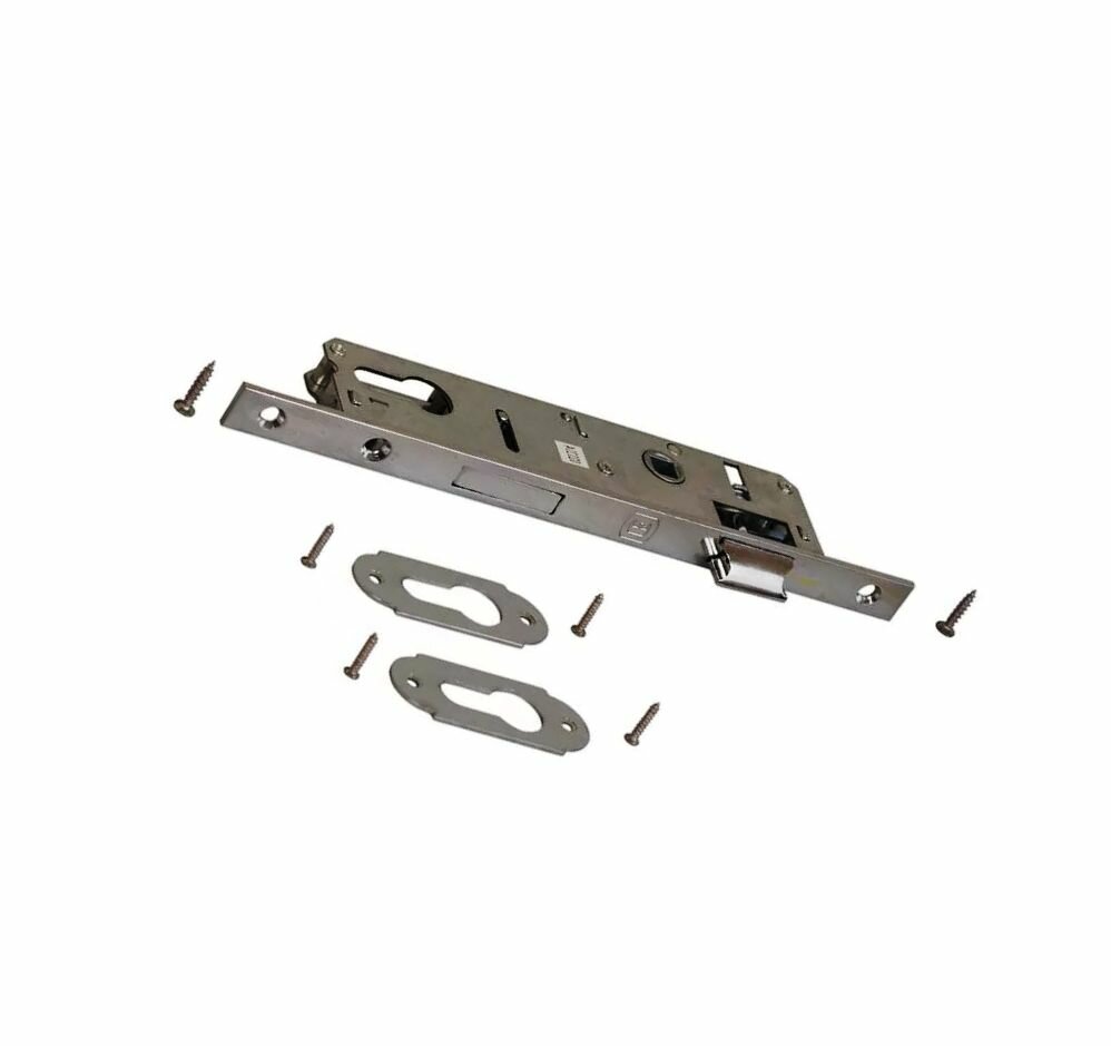 Замок Elementis с ригелем и фалевой защелкой 153 PZ/F16/35/85/8