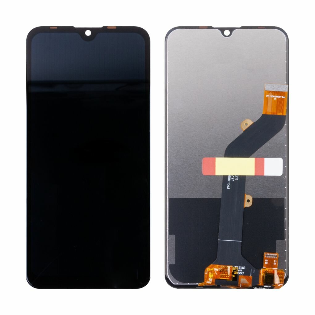 Дисплей для Itel A48 с тачскрином Черный - OR