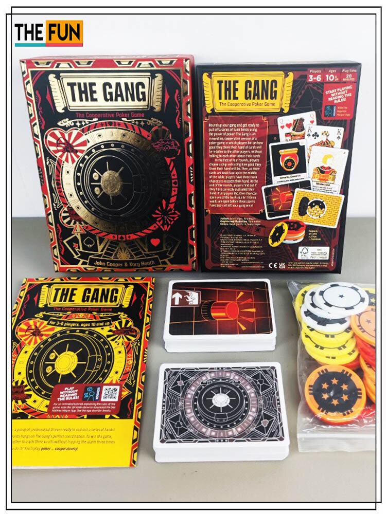 Настольная карточная игра Настольная THE GANG Игра (Карточная) Новая версия игры