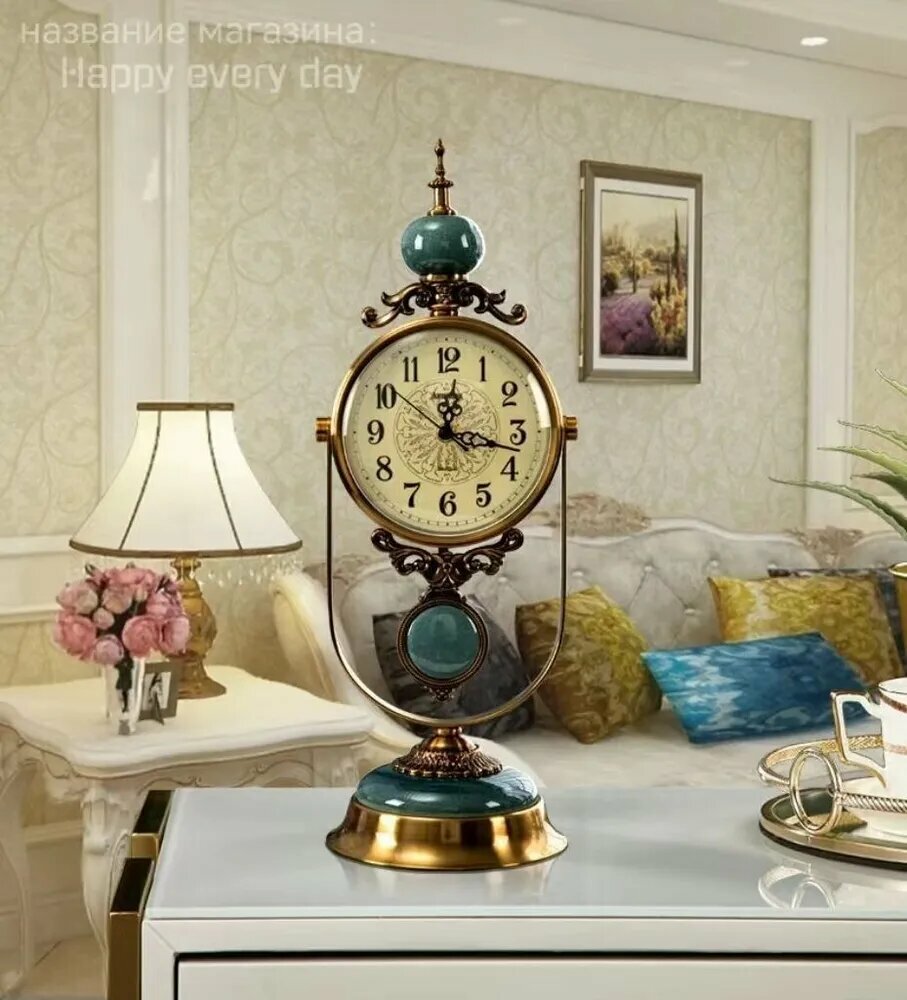 Настольные часы Кварцевые 1 шт