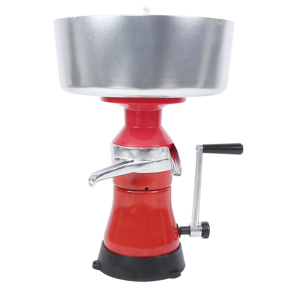 Сепаратор молока и сливок ручной, алюминиевый, для домашнего использования