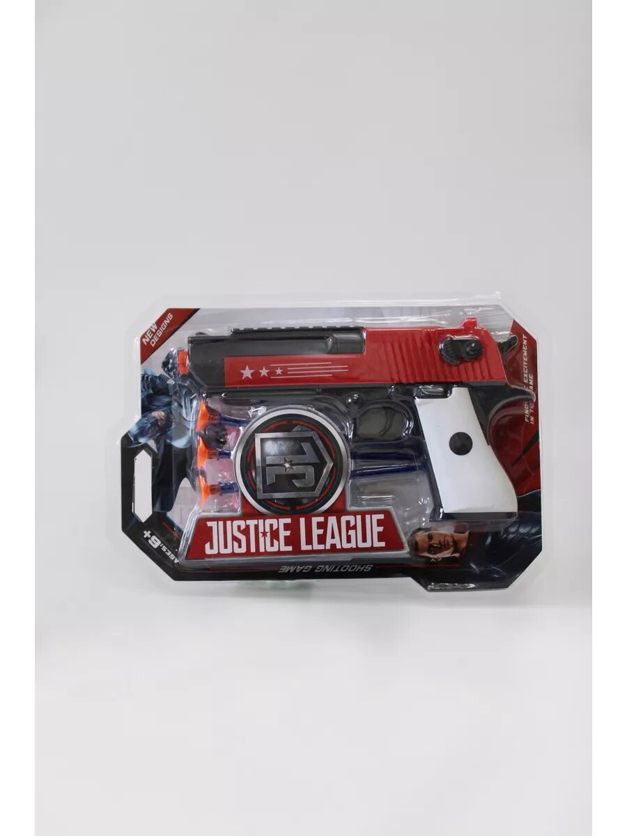 Пистолет с пулями на присосках