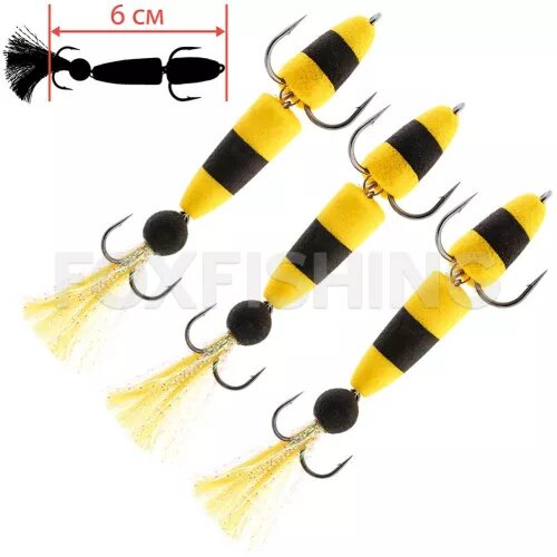 Мандула Next Mandula XS 6см. №001 3 шт.