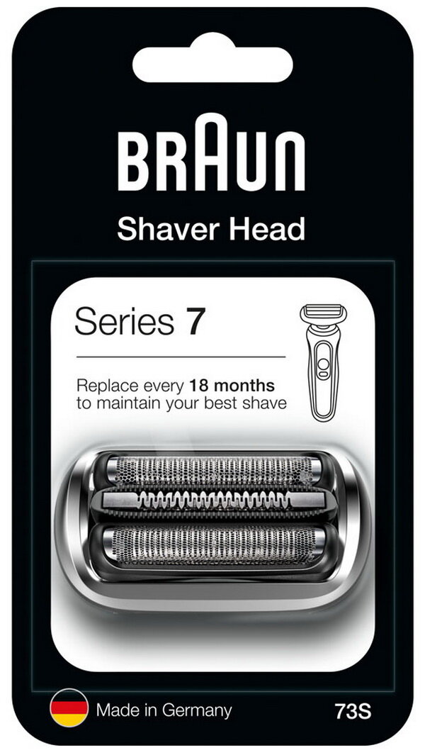 Сетка и режущий блок Braun S7 73S Серебристая