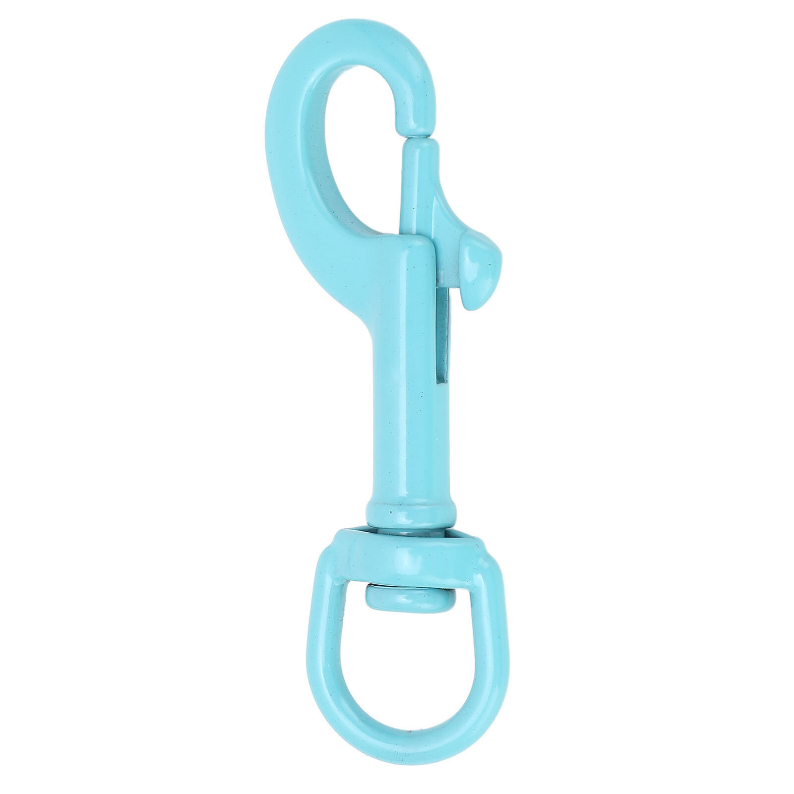 Поворотные рым-болты, карабины из нержавеющей стали 316, зажимы для дайвинга, прочная односторонняя застежка-пряжка для животных, 75 мм, цвет озерно-синий.