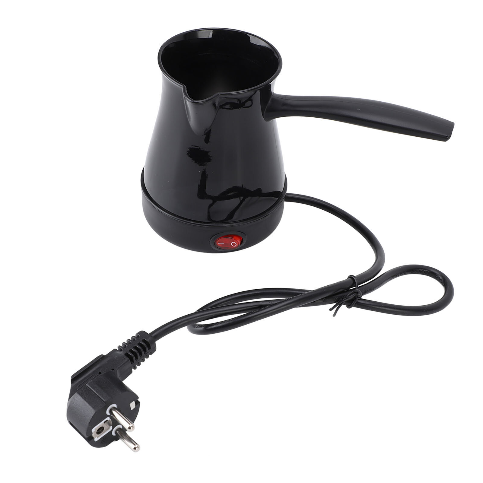 Электрический чайник для турецкого кофе 300 мл, быстрый равномерный нагрев, нержавеющая сталь, турецкая электрическая кофеварка для желтого винного чая, вилка ЕС 220 В