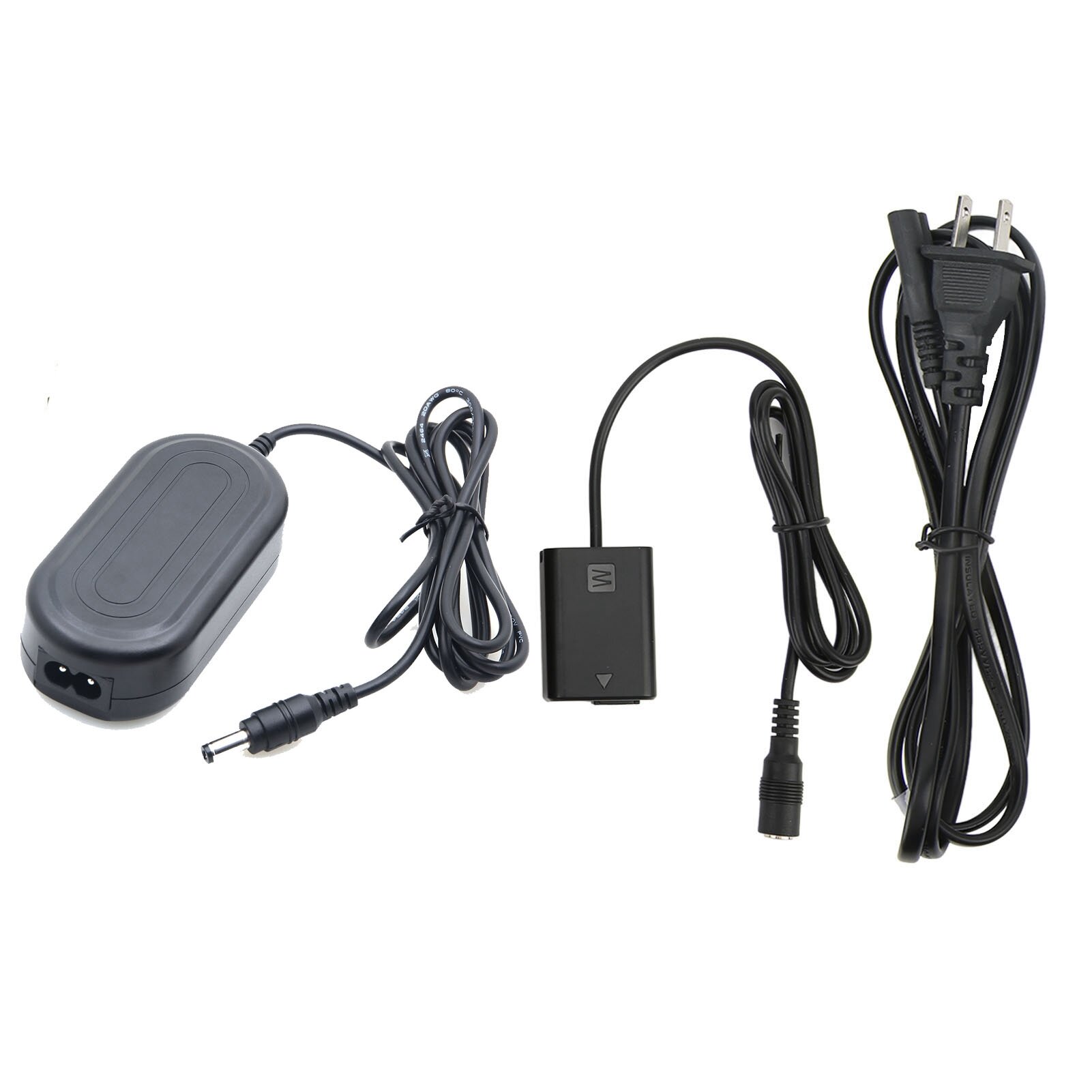 Имитатор батареи AC PW20 NP FW50, разъем постоянного тока ABS, металлический корпус, замена для Alpha A6000, вилка стандарта США.