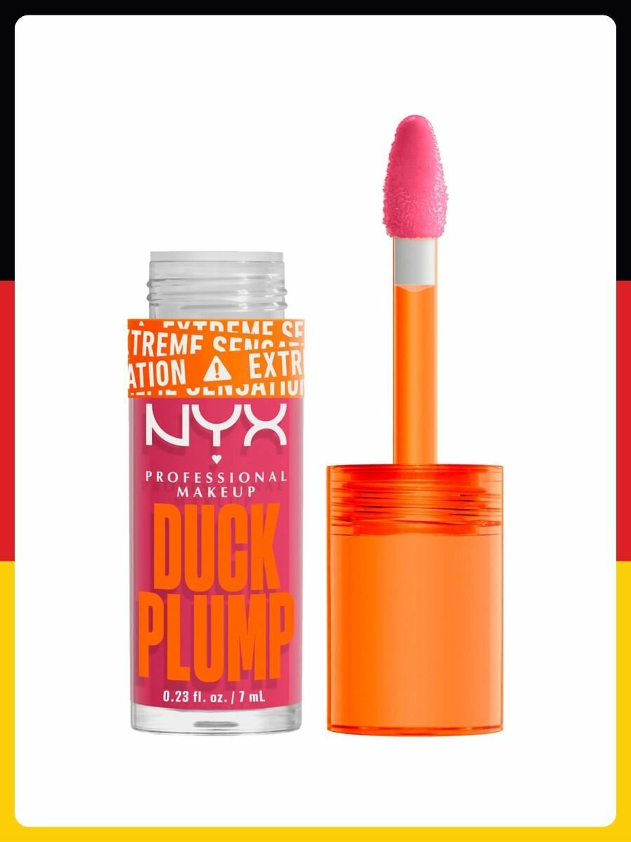 Блеск для губ NYX Professional Makeup Duck Plump Lip Lacquer 11 Pick Me Pink, 7 мл
