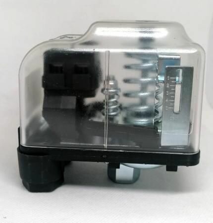 Реле давления прозрачный корпус со шкалой TIM (1,4-2,8 бар, с нак. гайкой)