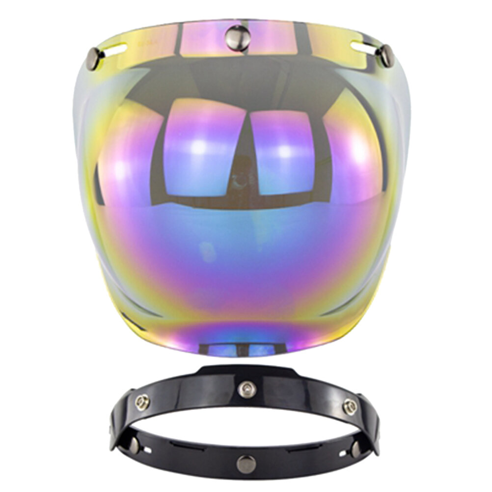 Открытый шлем Козырек Мотоциклетный шлем Пузырьковый козырек Пузырьковый щиток Аксессуары для мотоциклетных шлемов
