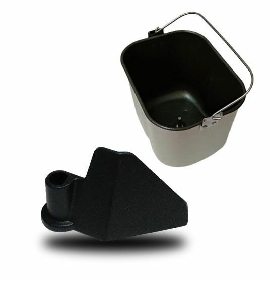 1 шт. ведерко для хлеба + 1 шт. лопатка для смешивания для хлебопечки Philips HD9015 HD9016 HD9045 HD9046