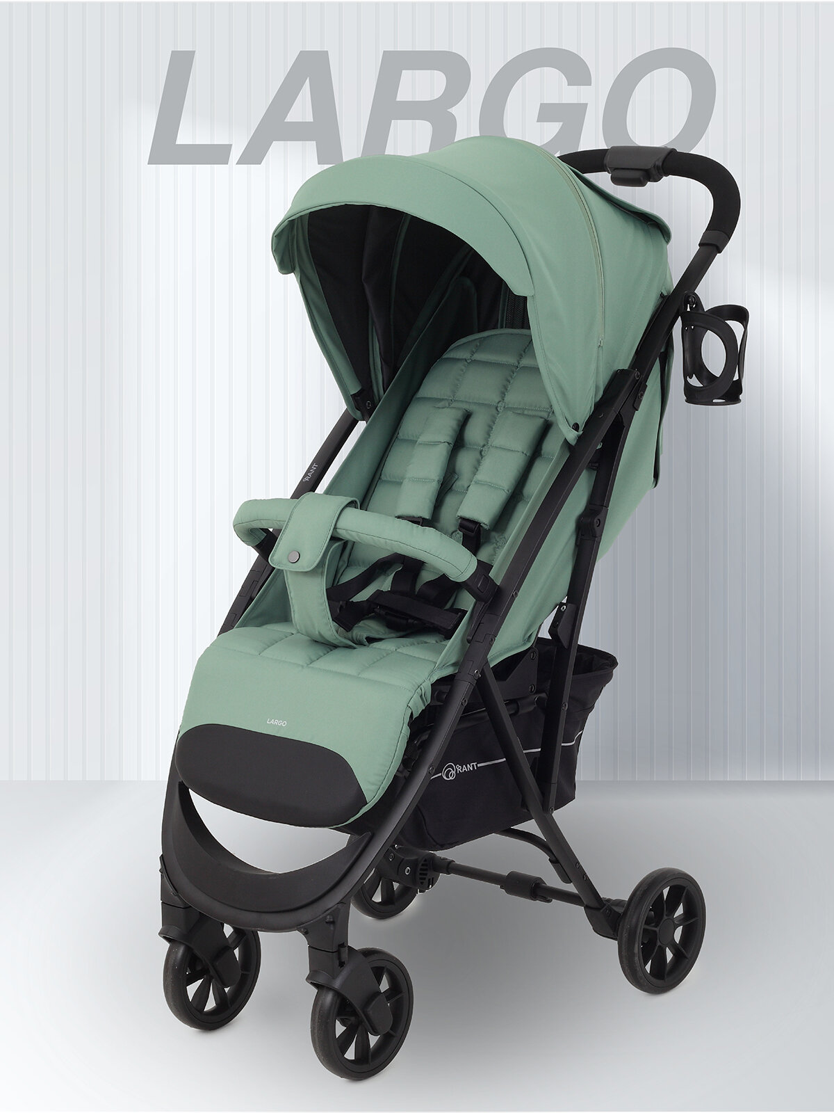 Коляска прогулочная всесезонная RANT LARGO RA054 Forest Green 2024