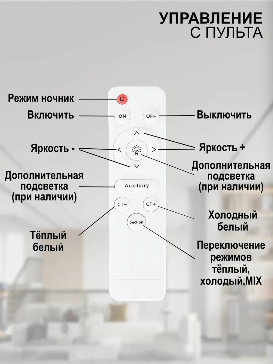 Люстра потолочная — фото 1