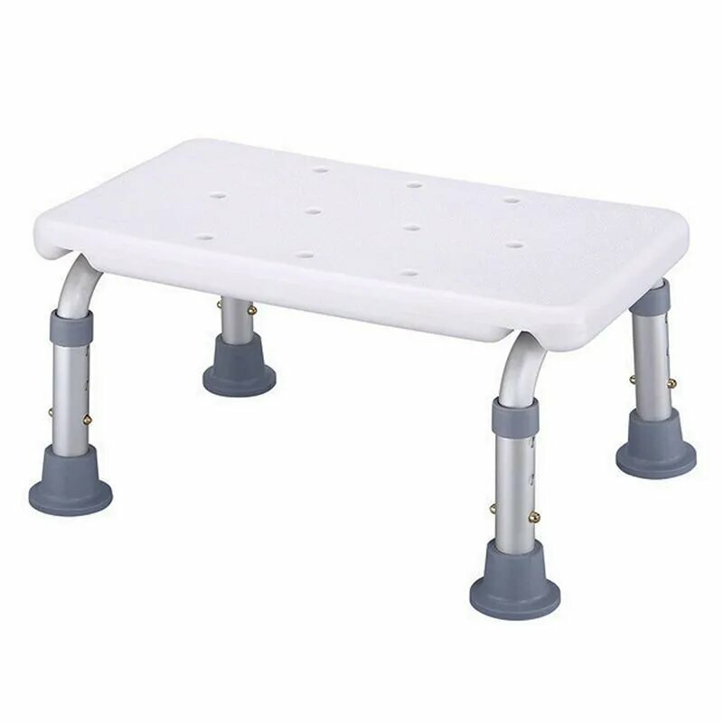 Решетка-сиденье на ванну для ванной комнаты, пластиковая белого цвета, 40.5x22 см