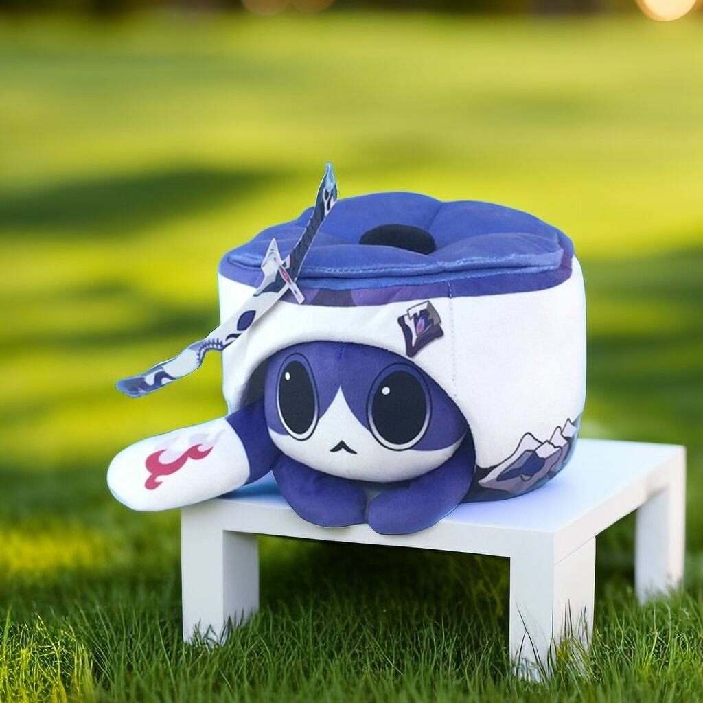 Аниме Мягкие Игрушки Хонкай Стар Рейл Ахерон / Honkai: Star Rail Acheron Плюшевая Кукла Игрушка 16CM