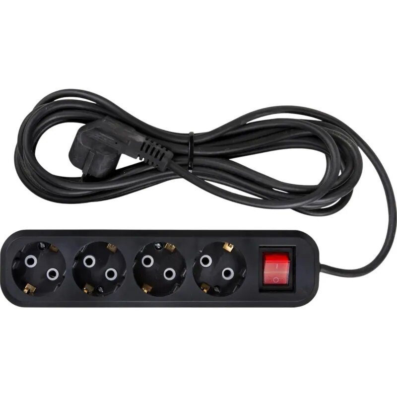 Удлинитель Атлант ПВС 3500Вт 4р/3м с выключателем(80022) 2208725