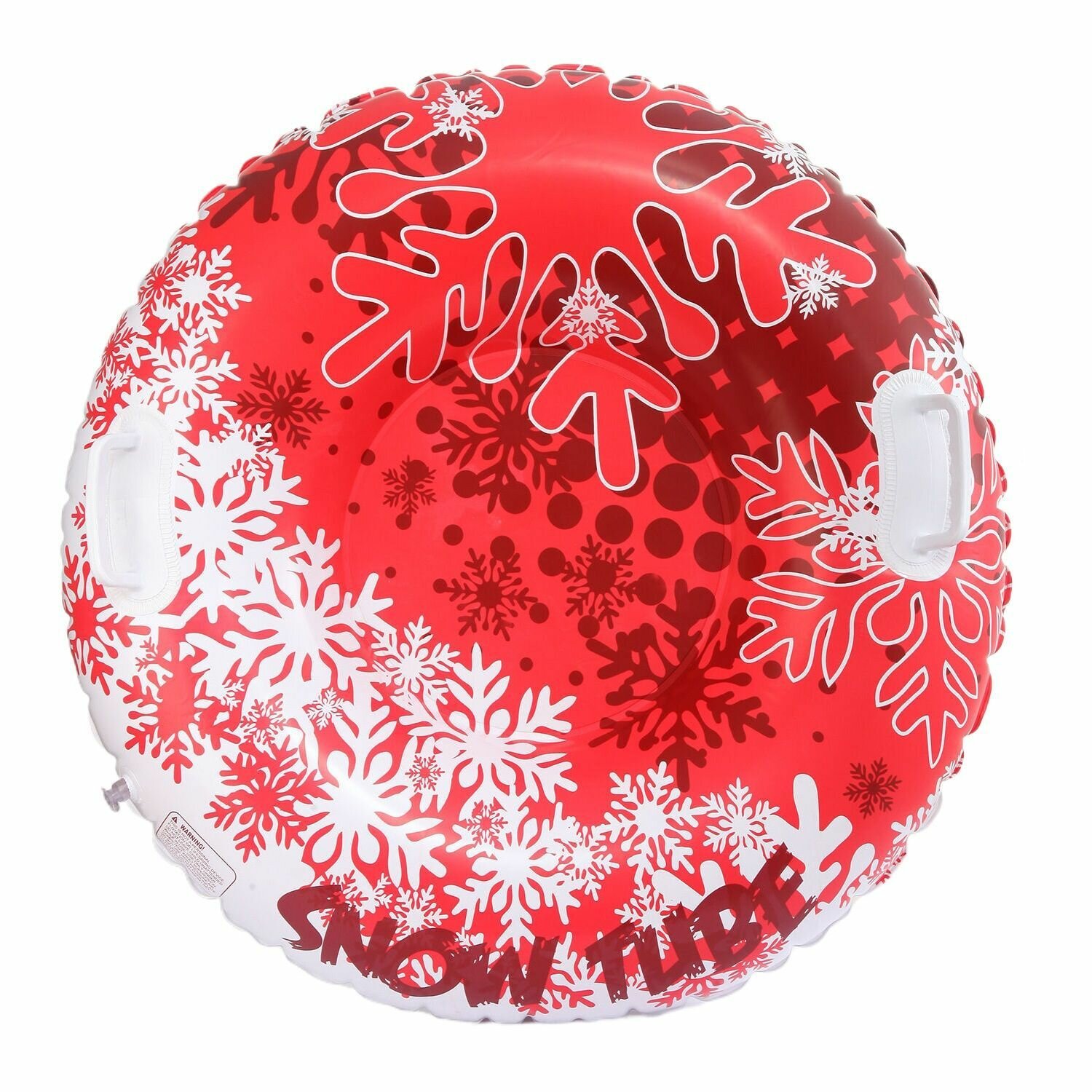 Надувные сани,85cm*85cm, Красная снежинка