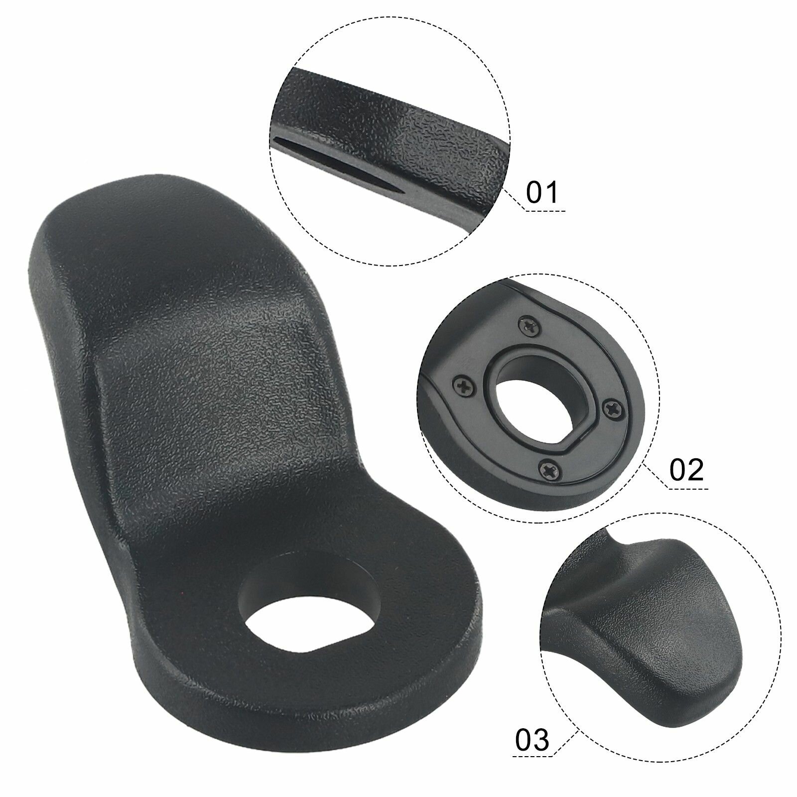 Ручка стекла багажника для Kia Sportage 2005-2010 и Hyundai Tucson 2005-2009 — наружная пластиковая деталь 81790-2E010