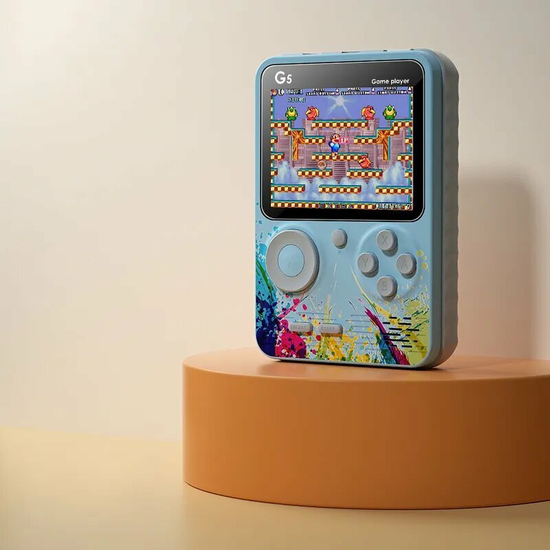 Портативная консоль G5 | 500 игр в 1 | Ретро-игры | Карманный игровой центр