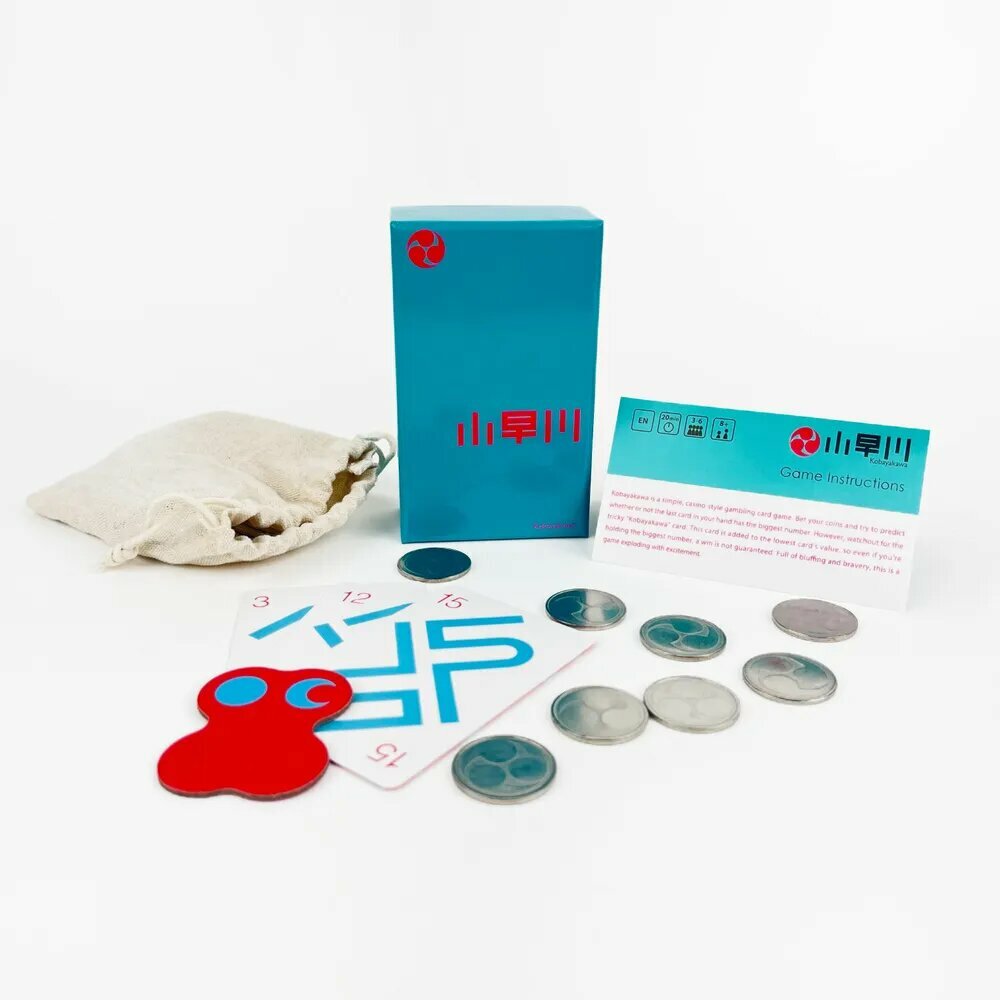 Настольная игра OINK GAME Kobayakawa, блеф и дедукция, 15 карт