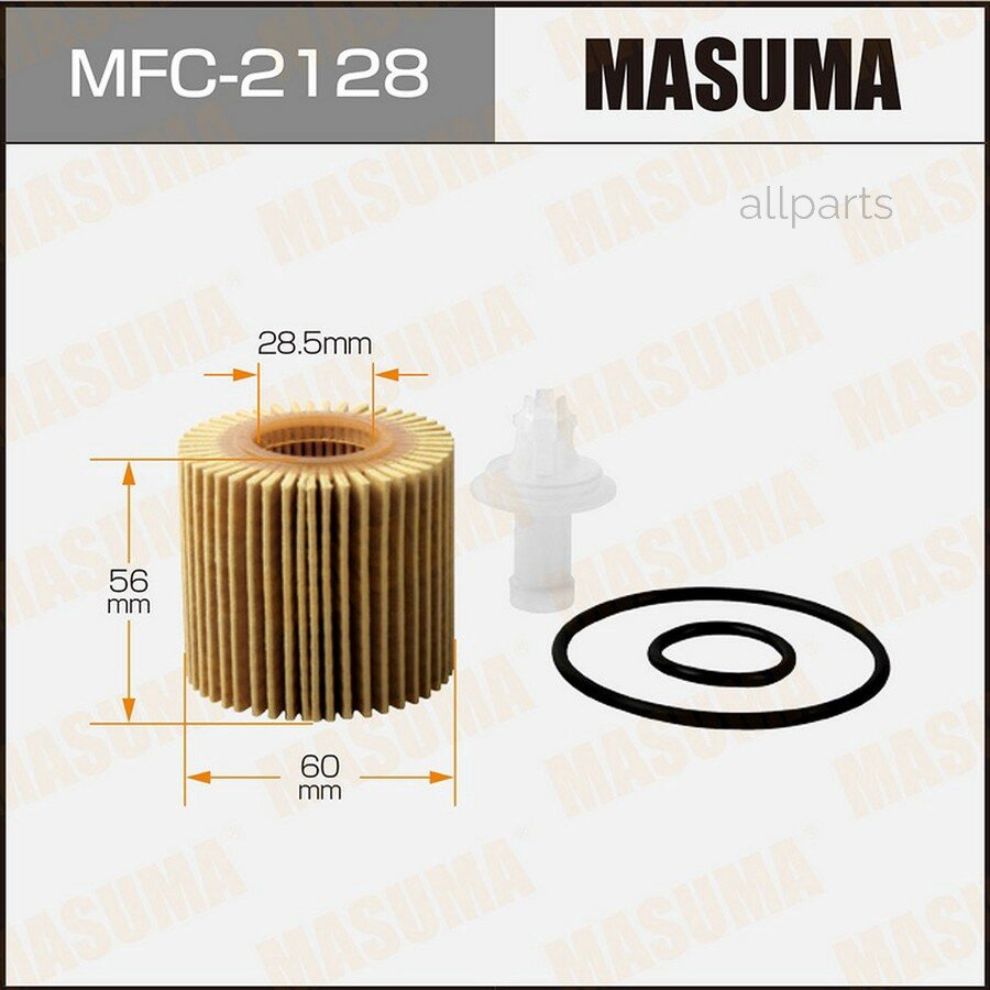 MASUMA MFC-2128 фильтр масляный!\ Daihatsu BOON/BOON Luminas/COO