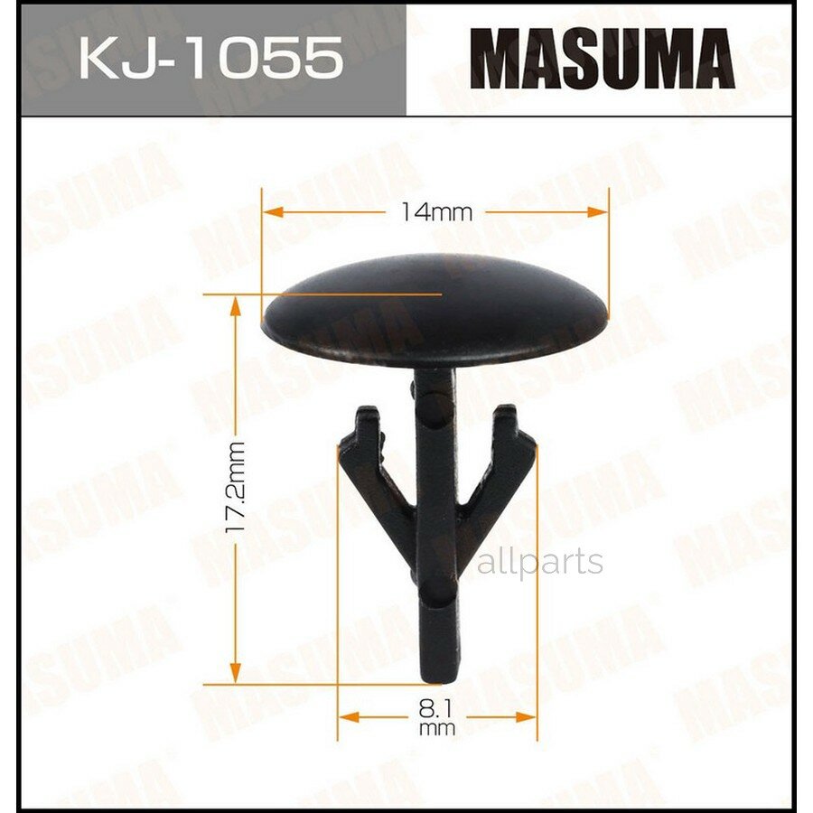 MASUMA KJ-1055 клипса!\Honda Accord/Prelude 89-96