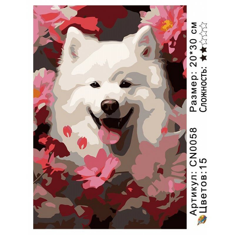 Картина по номерам Paintboy CN0058, холст на подрамнике, 20x30 см