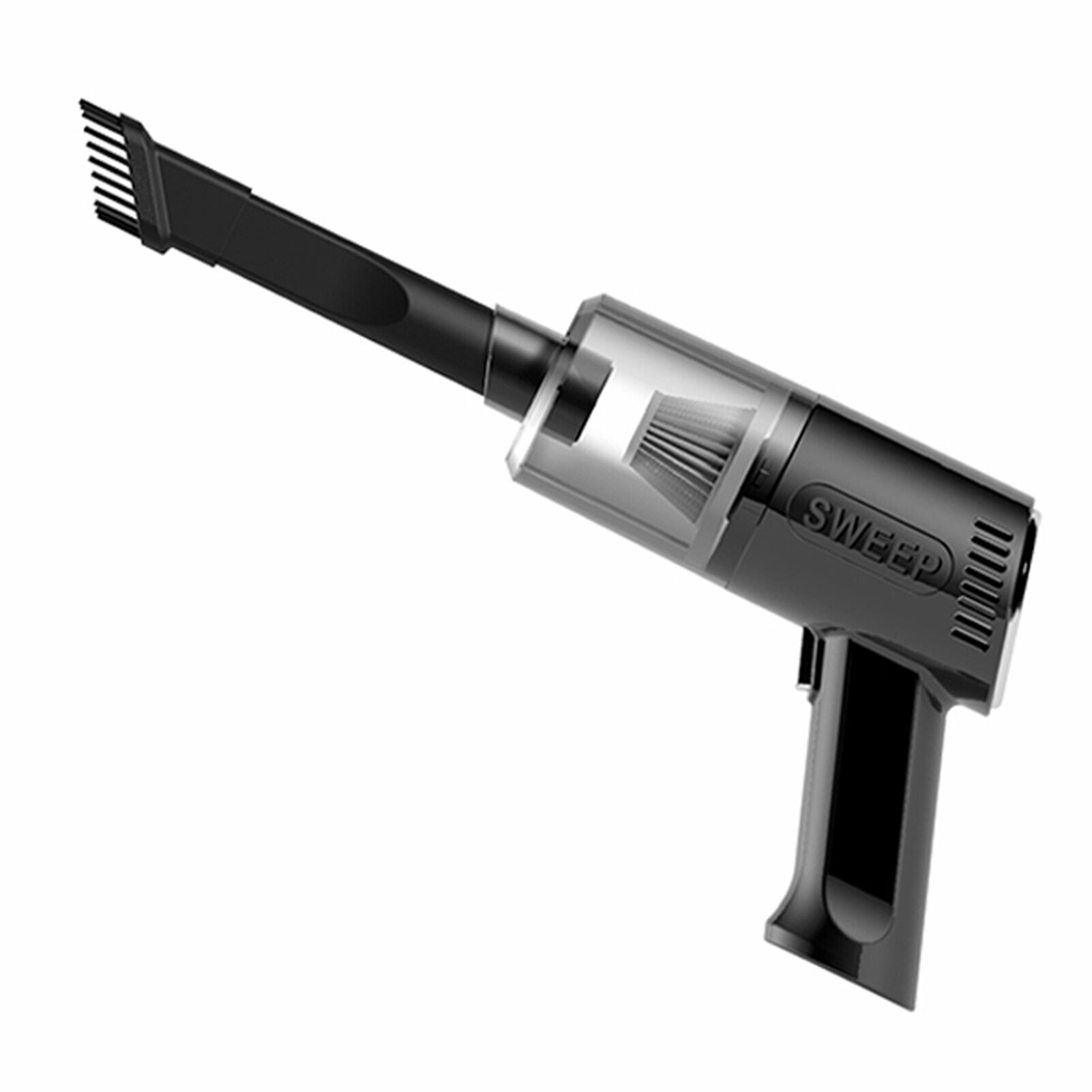 Беспроводной ручной пылесос для автомобиля, мощная всасывающая способность, маленький пылесос для офиса, автомобиля, дома, черный цвет, материал пластик, тип энергии K-7 домашний беспроводной, режим зарядки USB, встроенная батарея 1200mAh, время зарядки