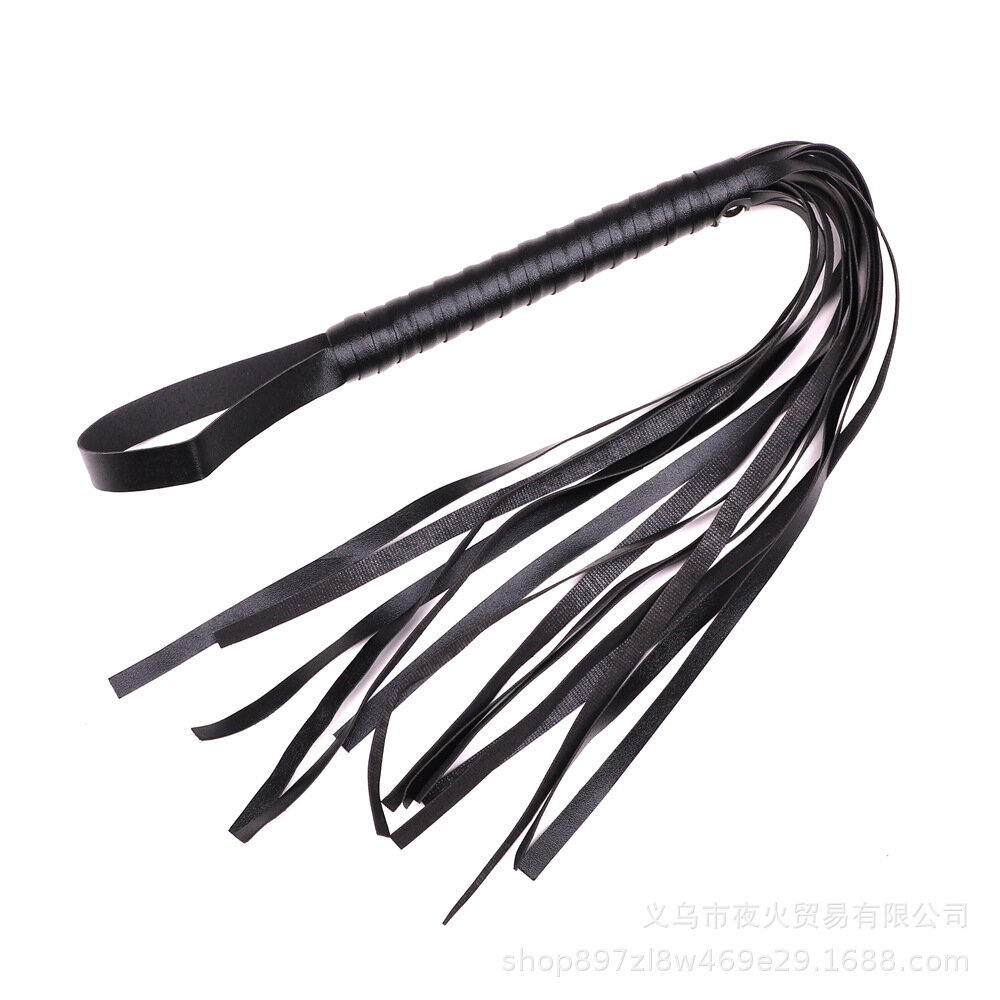 Черный и красный маленький кнут оптовая продажа сценический реквизит игра обучение короткий мягкий кнут альтернатива пары секс игрушки обучение SM