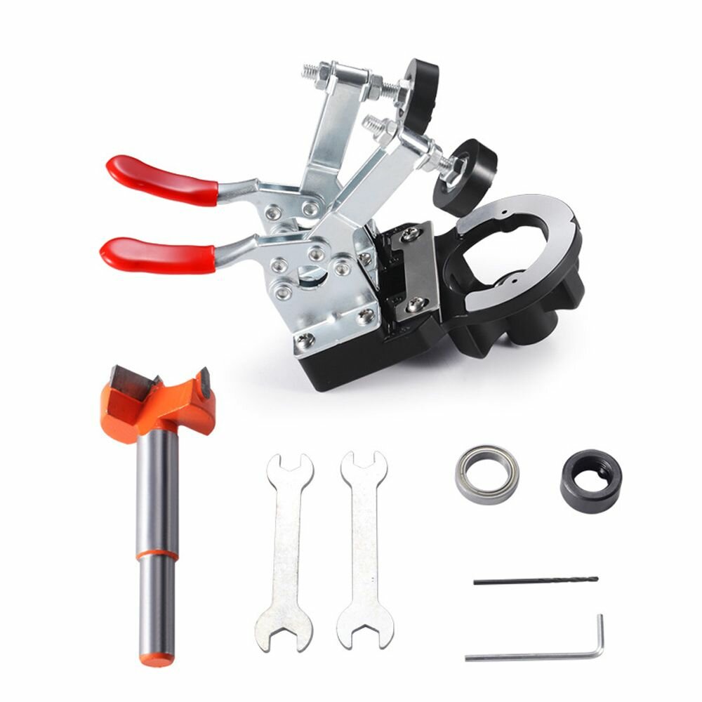 Шаблон для врезки петель и замков